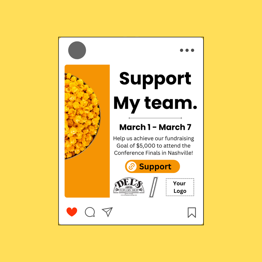 Get Started: Del's Popcorn Shop's Official Fundraising
